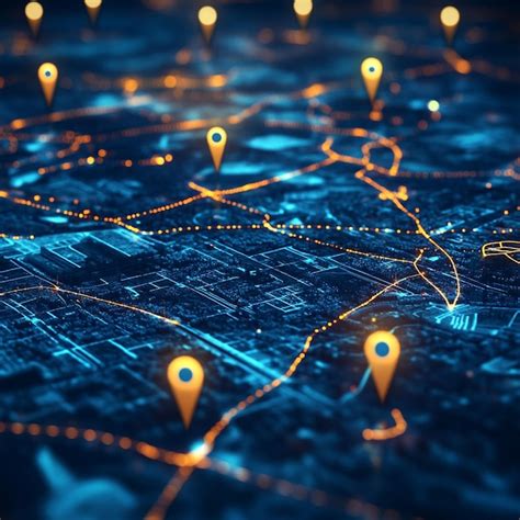 A Logistics Software Interface Showing Integration With Gps And Mapping Systems Premium Ai
