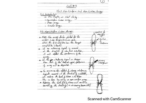SOLUTION Antenna Engineering Non Uniform Linear Arrays Studypool
