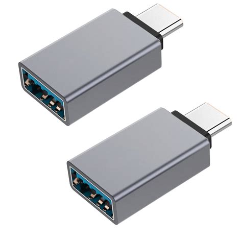 Accessories USB C To USB 3 0 Adapter Note 8 Gray Pixelbook Type C Male To USB 3 0 Female OTG