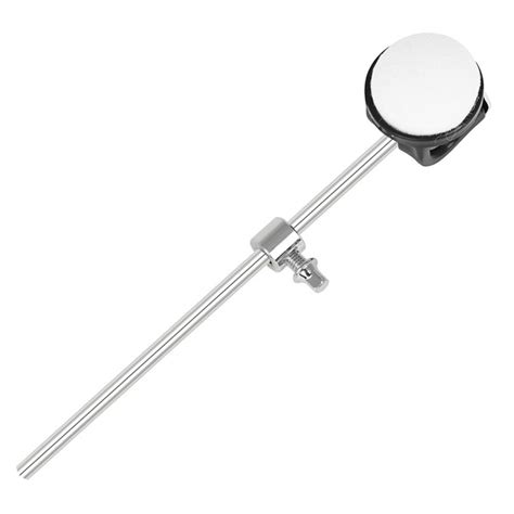 Bass Drum Hammerhead Beater Felt Abs Metal Pedal Head With Counterweight Jazz Drum Replacement