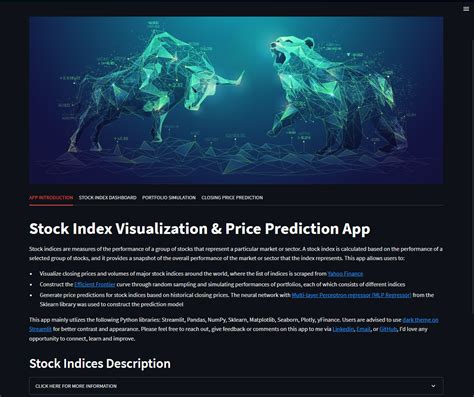 Github Namhaivu173stockindexapp Stock Index Streamlit App W Python