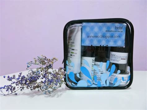 Belif Travel Skin Care Set Review 寒蝉；涵谈