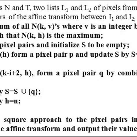 The Pseudo Code Of The Tracing Back Procedure And The Determination Of