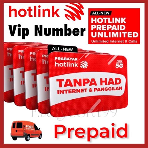 Hotlink Prepaid Simpack Special Vip Number Shopee Malaysia