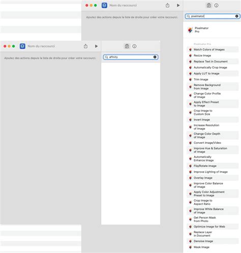 Macos Shortcuts App And Affinity Feedback For The Affinity V2 Suite Of Products Affinity Forum
