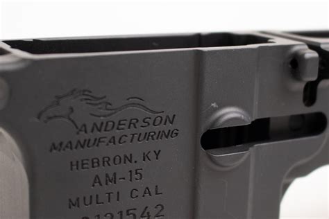 Anderson Manufacturing Am 15 Multi Cal Stripped Lower Receiver