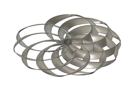 10 Blade Toroidal Propeller By Tyler Download Free Stl Model