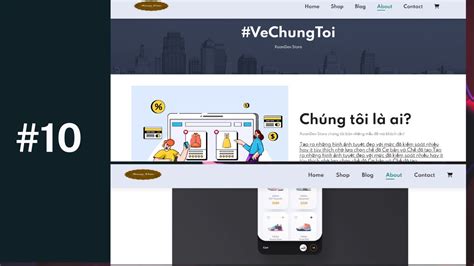 Frontend 10 Thiết Kế About Page Cho Website Thương Mại Điện Tử Youtube