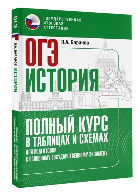 ОГЭ. История. Полный курс в таблицах и схемах для подготовки к ОГЭ ...