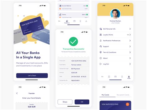 Payment App Ui Design Project By Farnaz Roshan On Dribbble