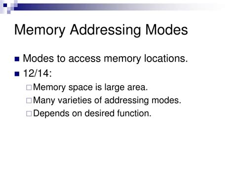 Ppt M68k Addressing Modes Powerpoint Presentation Free Download Id