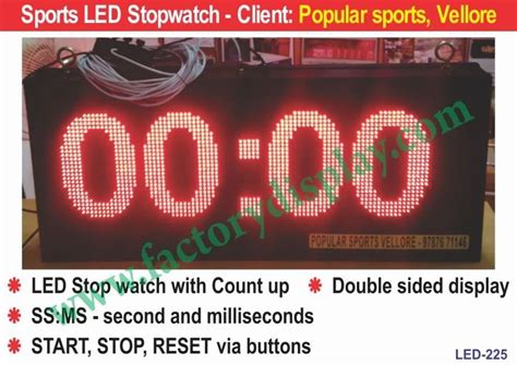 LED Counter Display Boards Led Wireless Timer Display Board