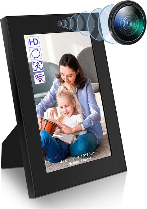 Nisanmoon Spy Camera Photo Frame Hidden Camera Hd 1080p Mini Hidden Spy Camera With Loop