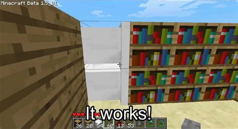 How To Craft Bookshelf