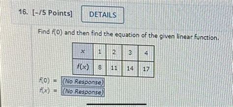 solved find f 0 and then find the equation of the given