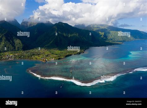 Tahiti Island From Above