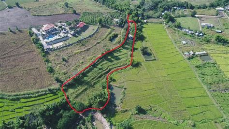 ขายที่ดินโฉนด อ ปาย จ แม่ฮ่องสอน ติดลำห้วย วิวทุ่งนา ภูเขา Ennxo