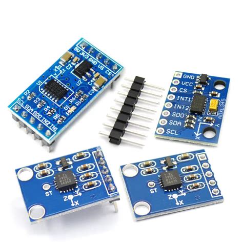 Adxl345aadxl335 Digital Acceleration Inclination Angle Sensor Module Senses Data Transmission