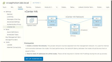 Patch Vmware Vcenter Server Appliance With High Availability Activated