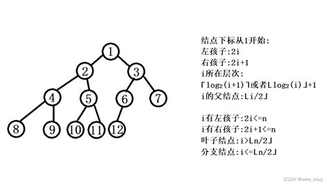 完全二叉树的常见公式二叉树各种计算公式总结 Csdn博客