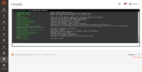 Magento 2 Console By Grafikdev Codecanyon