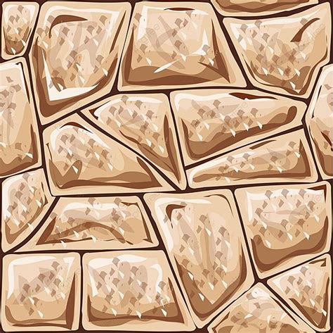 Stone Seamless Pattern Stone Cobblestone Stone Texture Vector Stone