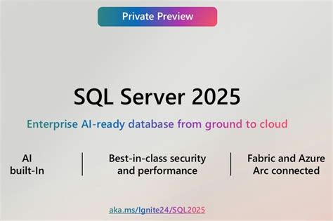 New Features In Sql Server 2025 A Guide For Data Engineers