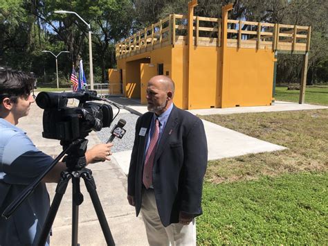 Safety Yard Officially Opens At UF TREEO Center M E Rinker Sr Babe Of Construction Management