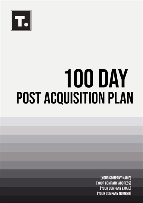 Free 100 Day Plan Templates Editable And Printable