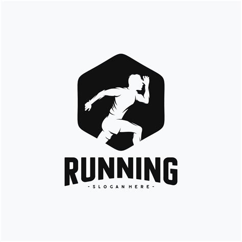 Run Logo Design Vector Logo Design 11071118 Vector Art At Vecteezy
