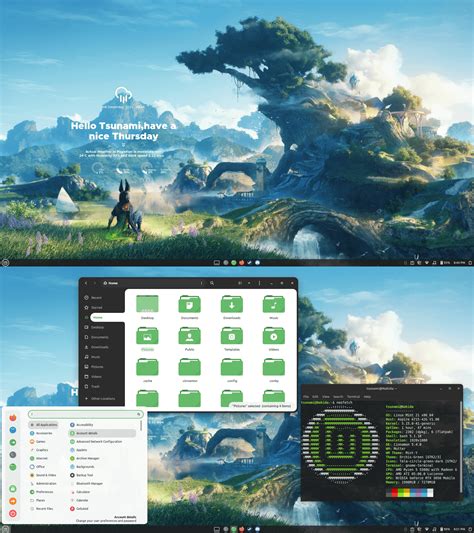 [cinnamon] My Simple Linux Customization That I Like ☆ ～ 人 R Unixporn