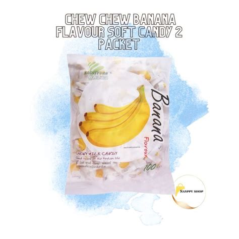 Chew Chew Banana Flavour Soft Candy 2 Packet Bd
