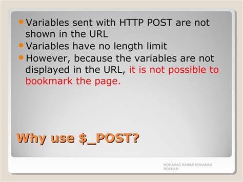 chapter 07 php forms handling ppt