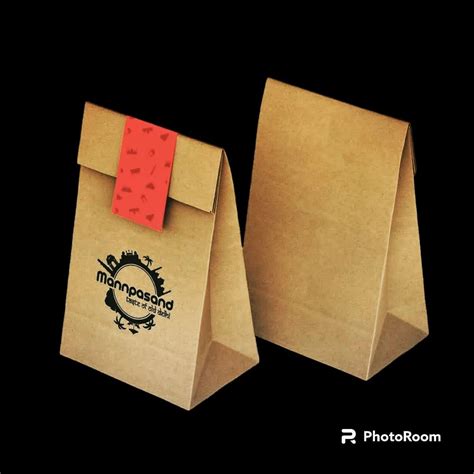 Brown Paper Packaging Bag Size 810 Inches Capacity 1 Kg At ₹ 2