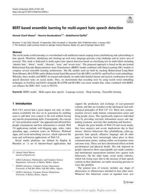 bert based ensemble learning for multi aspect hate speech detection