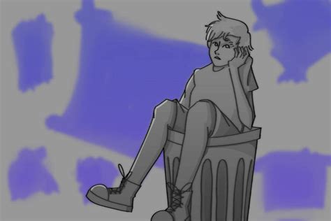 Trash Can Boy By Kulebuakin On Deviantart