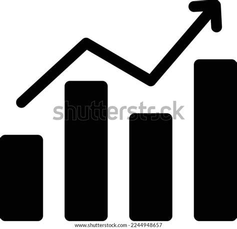 Graph Vector Illustration On Transparent Background Stock Vector Royalty Free