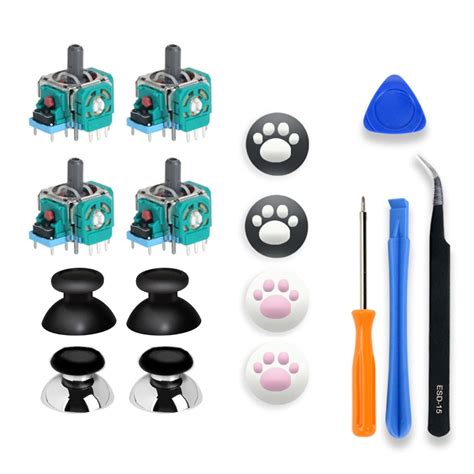 Sieyio For Controller Analog Thumb Sticks Adjustable Resistor With