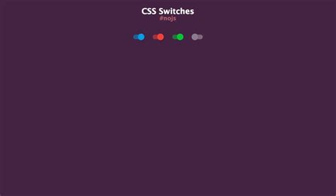 Css Switches App Design Html5 Templates Css Preprocessor