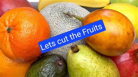 Lets Cut The Friuts Fruitcutting Playhouse Youtube