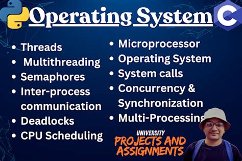 do operating system projects using python cpp and java by zainnawaz8
