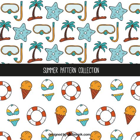 22 페이지 여름 색칠도안 이미지 Freepik에서 무료 다운로드