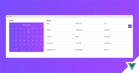 Vue3 Calendar
