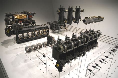 Exploded View Of Car Engines