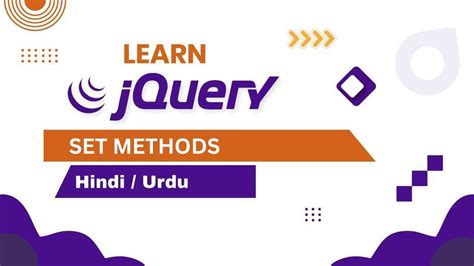 Jquery Set Method In Hindi Jquery Tutorial In Hindi Youtube