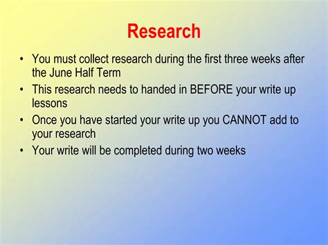 Controlled Assessment Presentation Ppt