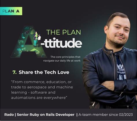 Plan A On Linkedin Careerintech Softwaredevelopment Techlove