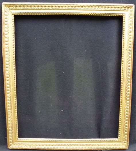 N° 854 18th Century Carved Wood Frame For Chassis 635 X 535 Cm