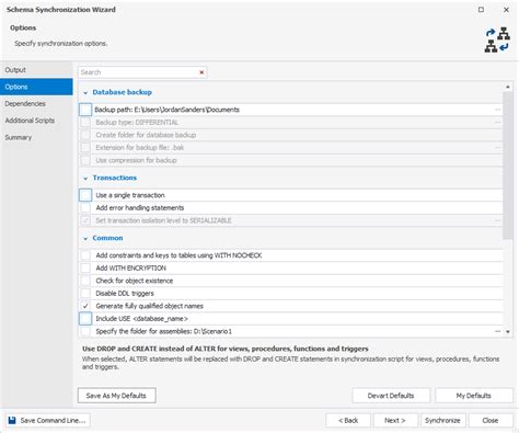 Create A Migration Script