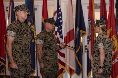 Quantico Bids Farewell To Sgt Maj Brown As Sgt Maj Williams Assumes